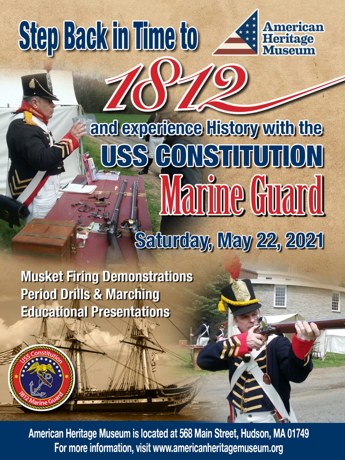 1812 Marine Guard At AHM - The American Heritage Museum