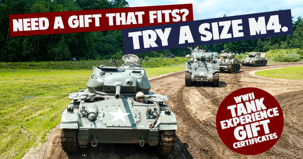 Gift Certificates for Tank Rides and Drives and Gift Memberships - The ...